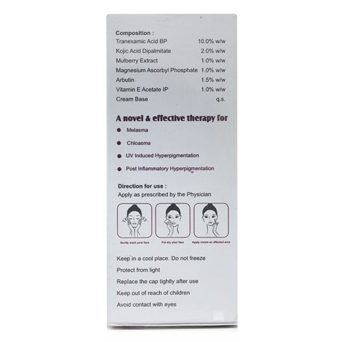 Anthocyn-TX Cream 30 gm Price, Uses, Side Effects, Composition - Apollo ...