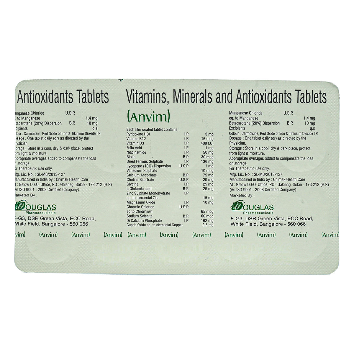 Anvim Tablet 10's Price, Uses, Side Effects, Composition - Apollo Pharmacy