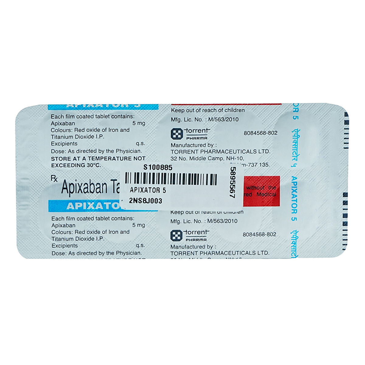 Apixator 5 mg Tablet | Uses, Side Effects, Price | Apollo Pharmacy