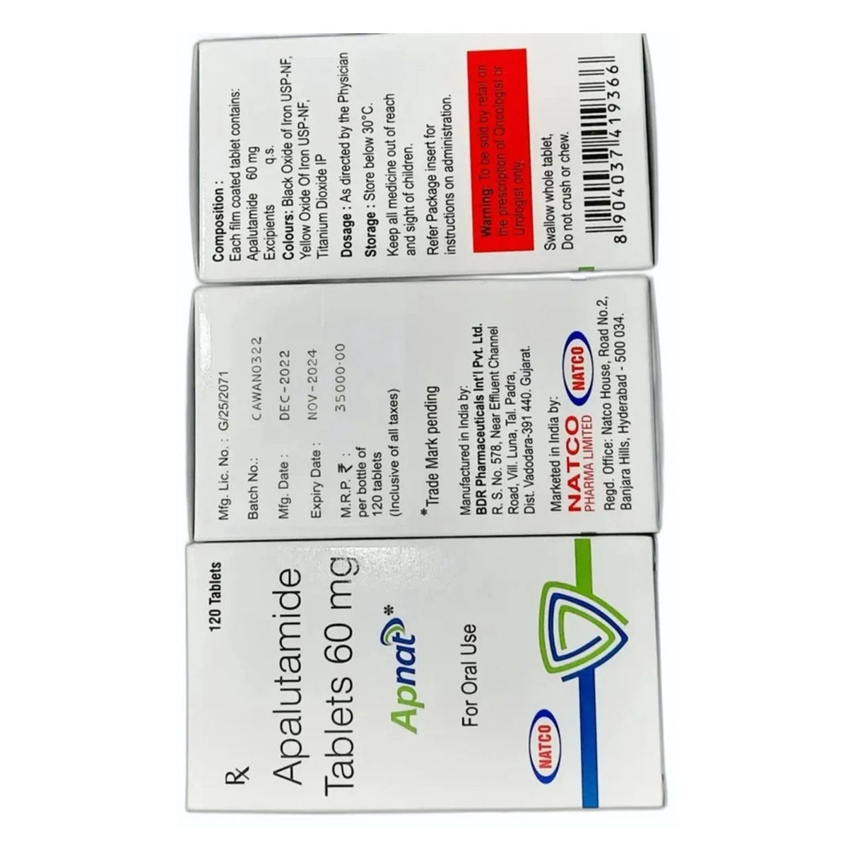 Apnat Tablet | Uses, Side Effects, Price | Apollo Pharmacy