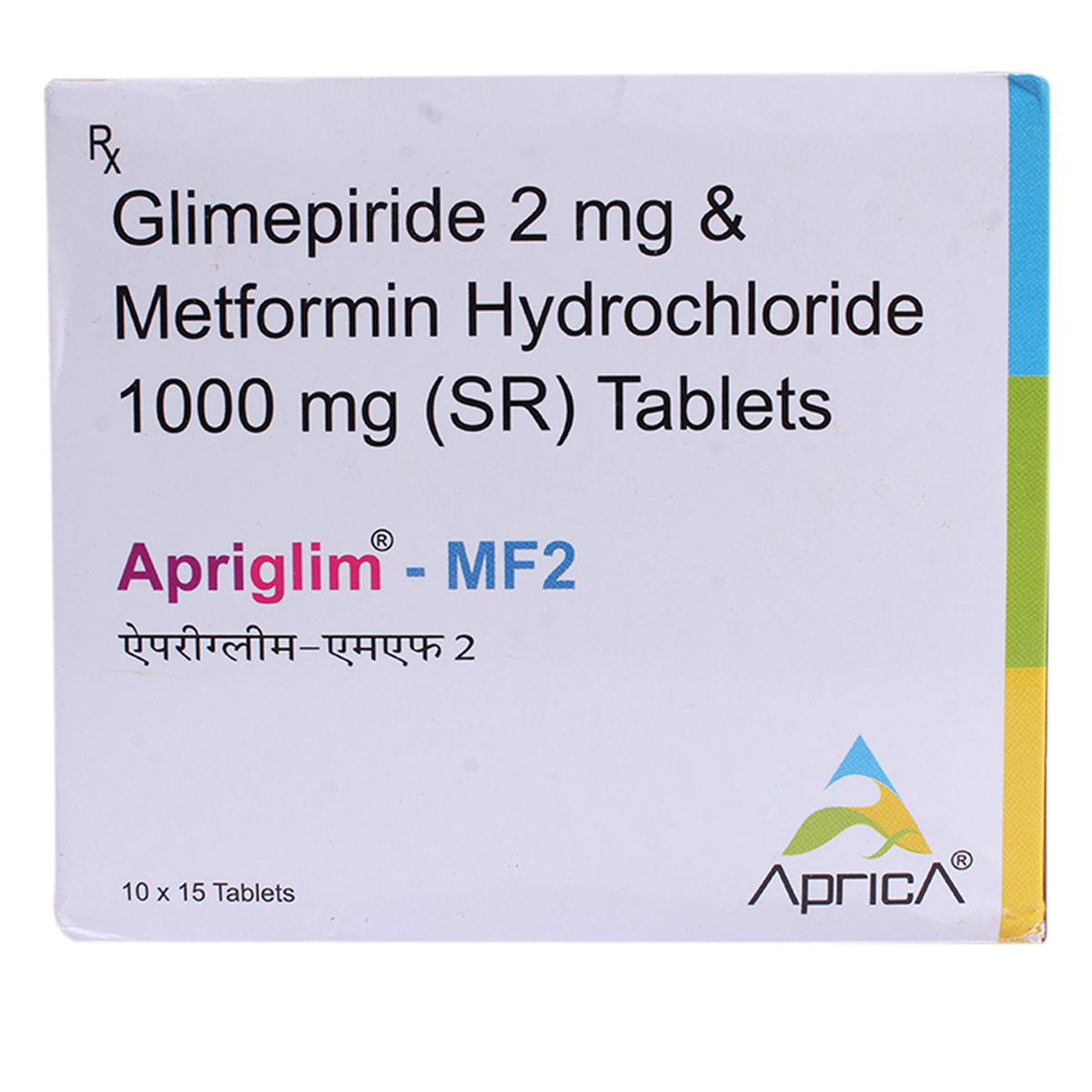 Apriglim-Mf2 Tablet 15's Price, Uses, Side Effects, Composition ...