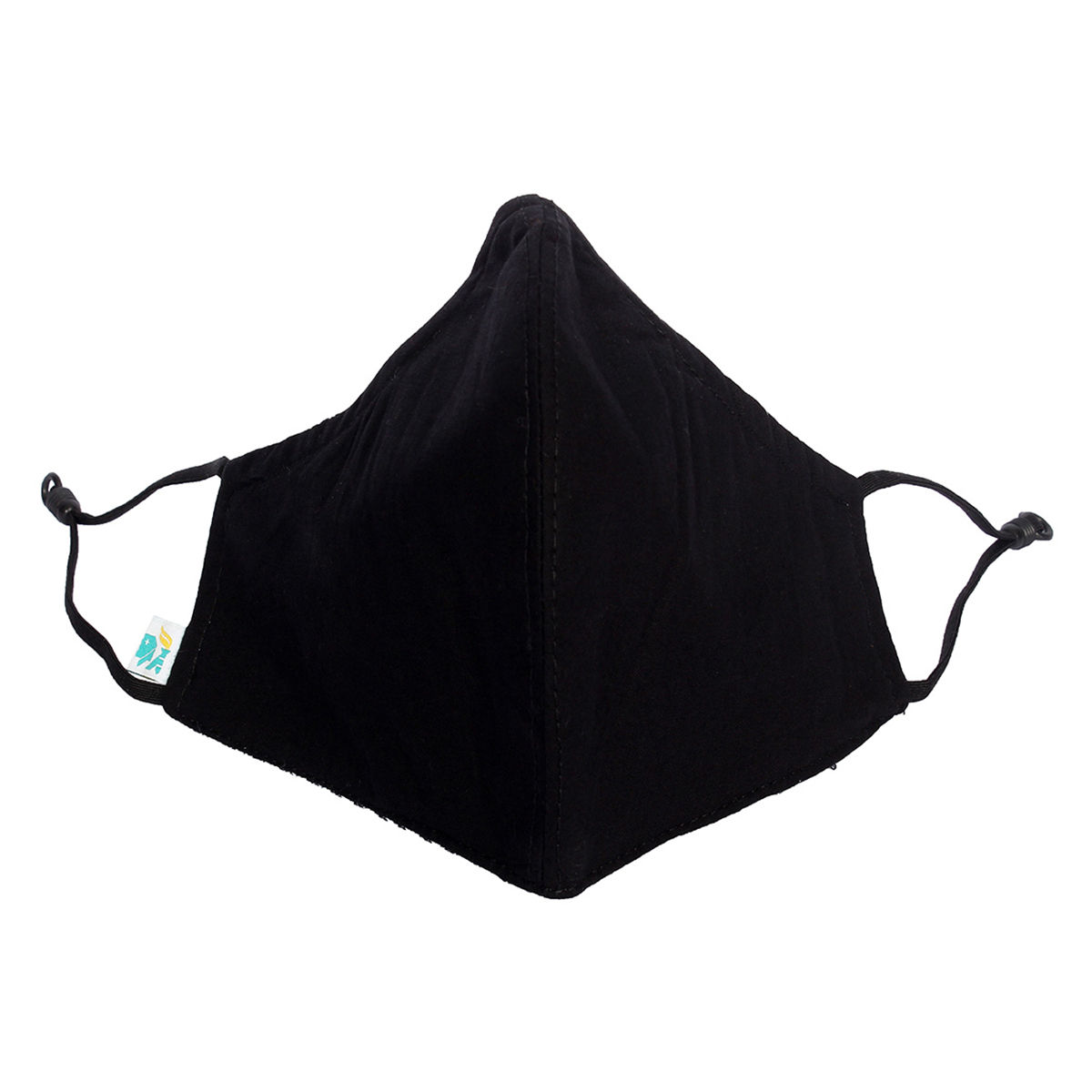 Buy Apollo Life Reusable 4ply Black Face Mask, 2 Count | 19 Minutes ...