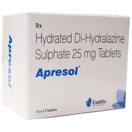 Apresol 25 mg Tablet | Uses, Side Effects, Price | Apollo Pharmacy