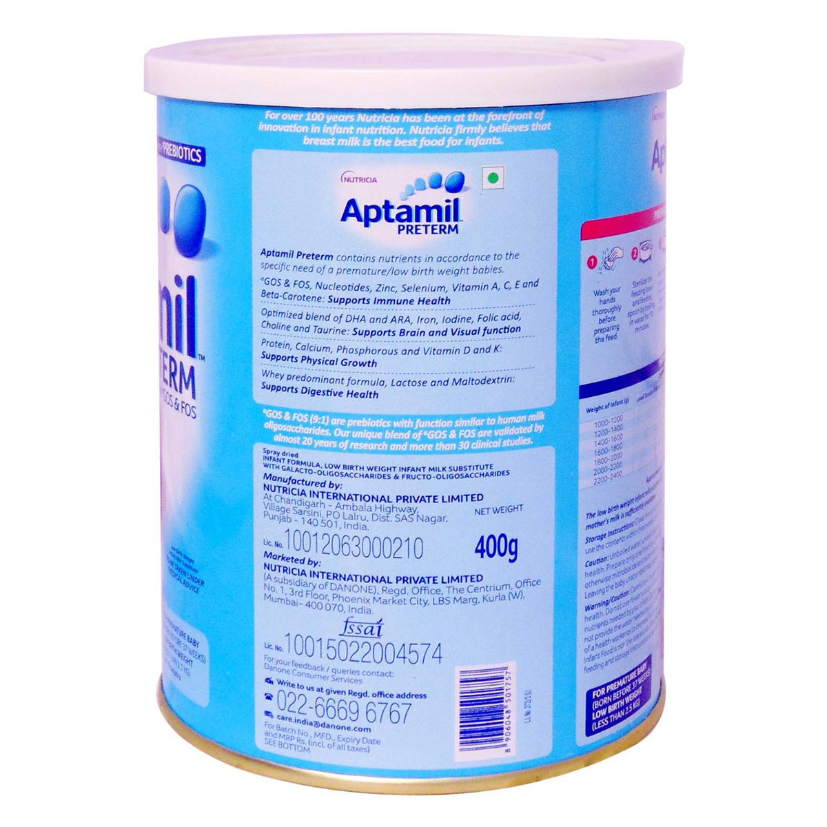 Buy Aptamil Preterm Infant Formula, 400 gm Tin | 19 Minutes Delivery ...