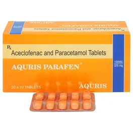 Buy Aquris Parafen Tablet 10's online | Uses, Side Effects, Price and ...