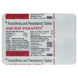 Buy Aquris Parafen Tablet 10's online | Uses, Side Effects, Price and ...