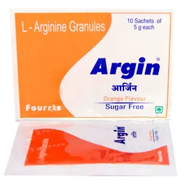 Argin Sachet 5 gm | Uses, Side Effects, Price | Apollo Pharmacy