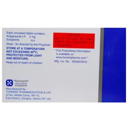 Arip Mt 2mg Tablet | Uses, Side Effects, Price | Apollo Pharmacy