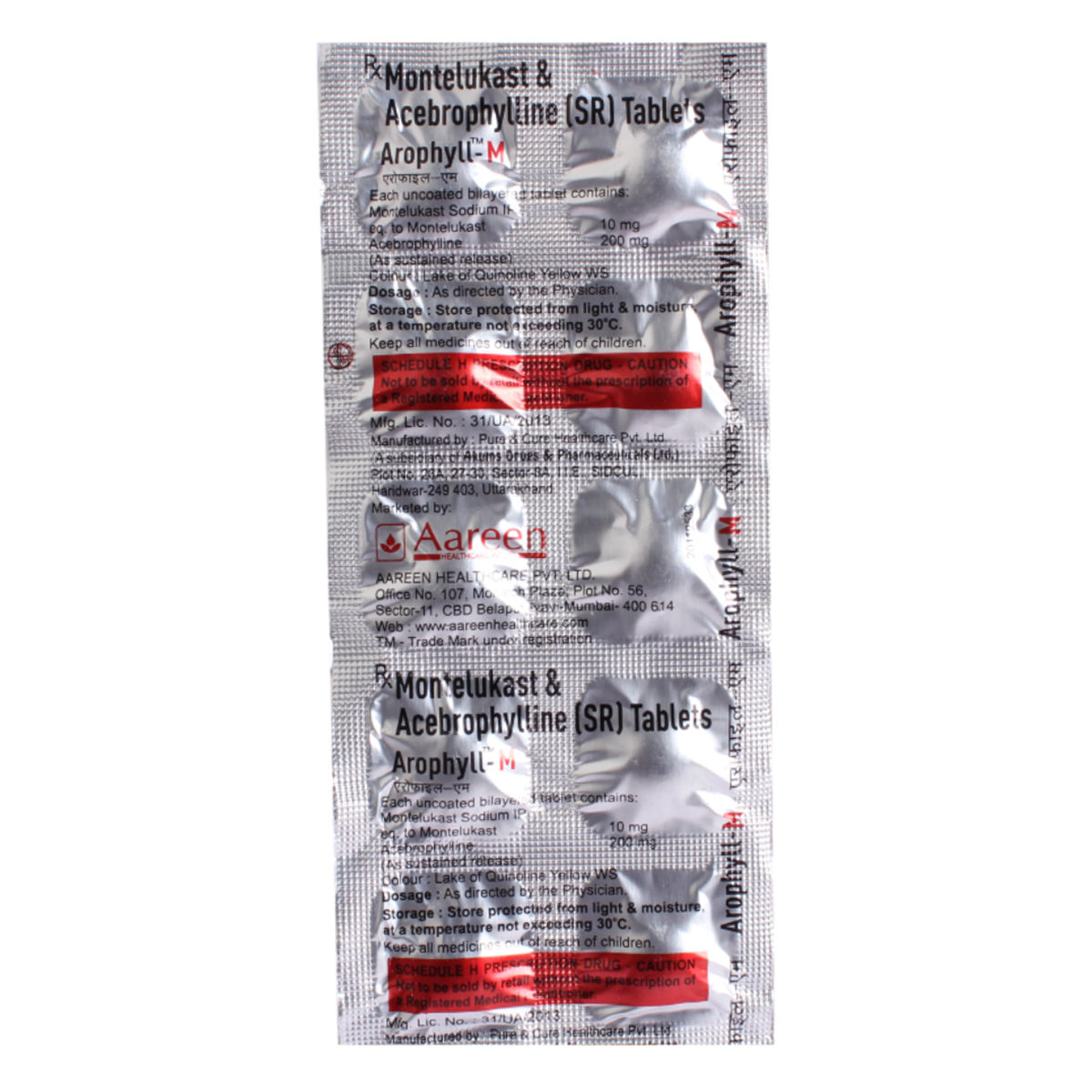 Arophyll-M Tablet 10's Price, Uses, Side Effects, Composition - Apollo ...