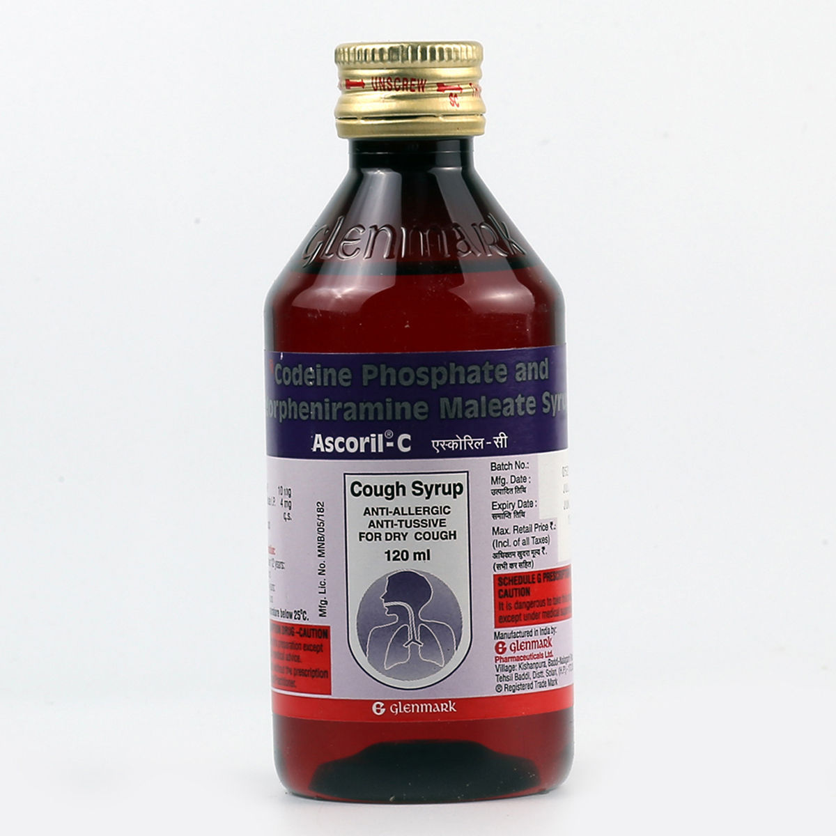 Ascoril C Syrup 100 ml | Uses, Side Effects, Price | Apollo Pharmacy
