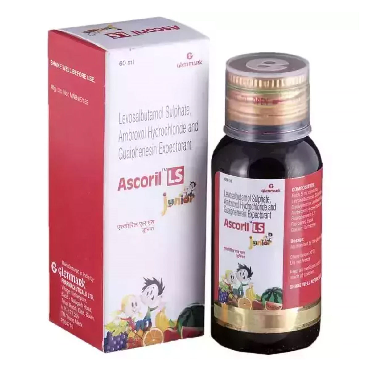 Ascoril LS Junior Expectorant 100 ml Price, Uses, Side Effects ...