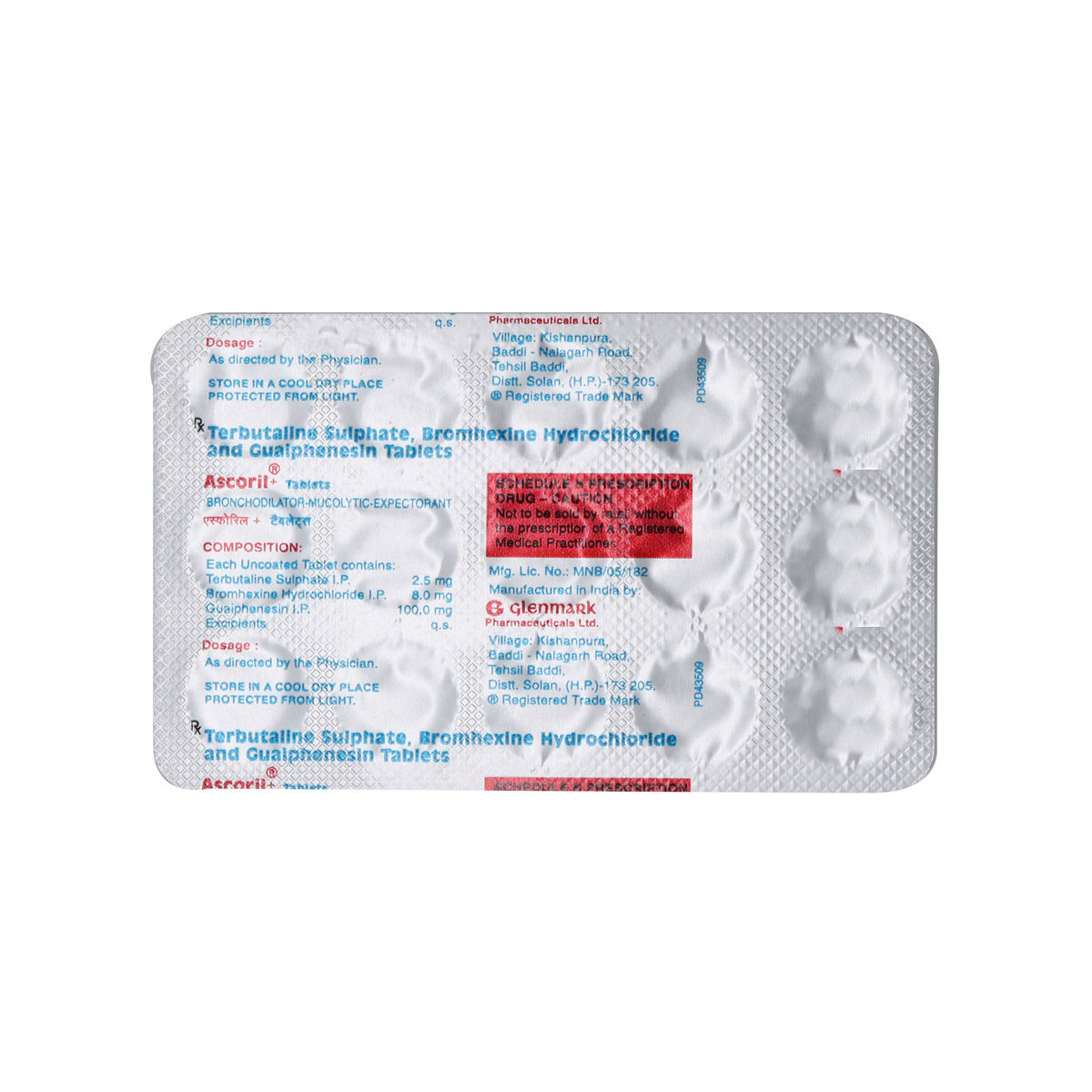 Ascoril Plus Tablets | Uses, Side Effects, Price | Apollo Pharmacy