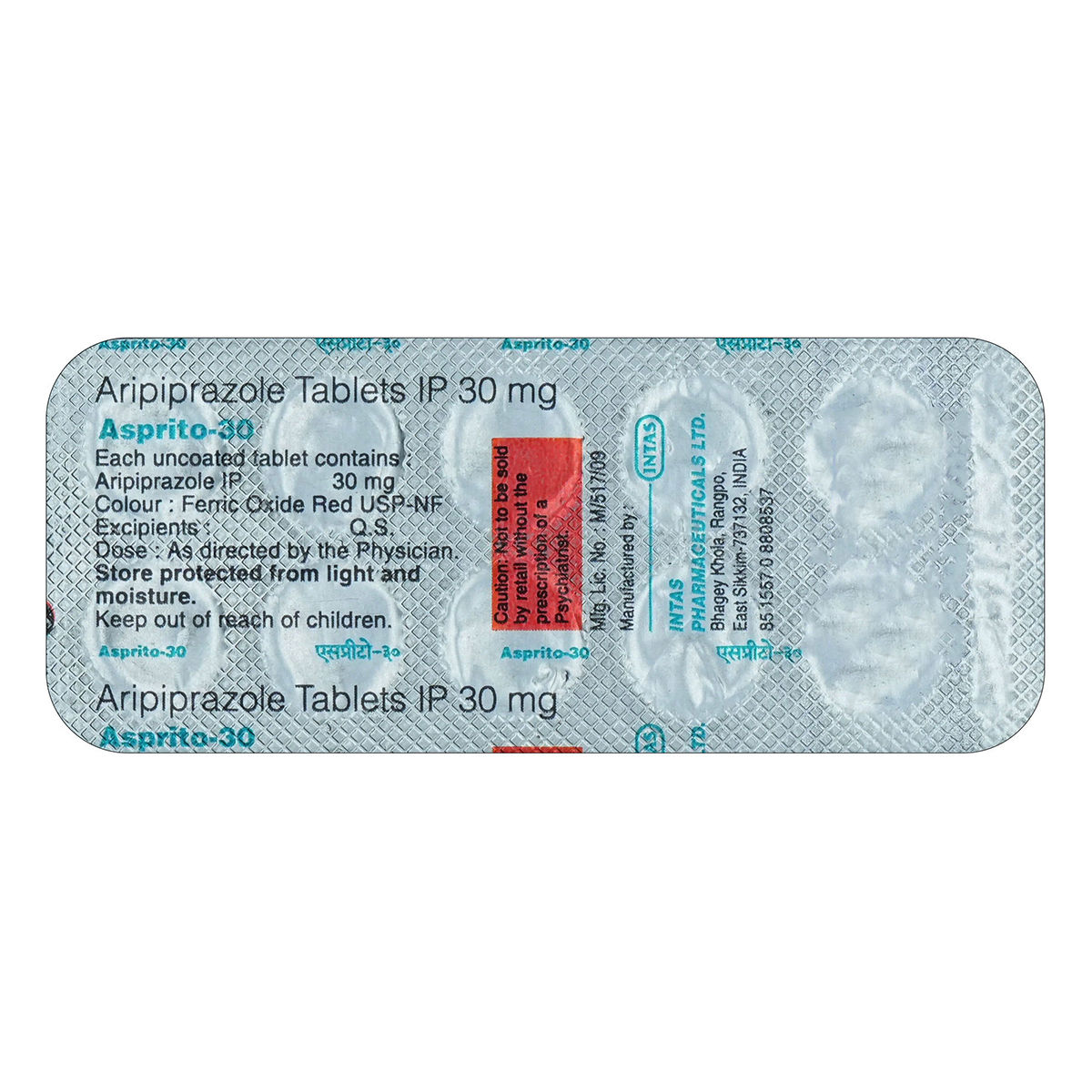 Asprito-30 Tablet | Uses, Side Effects, Price | Apollo Pharmacy