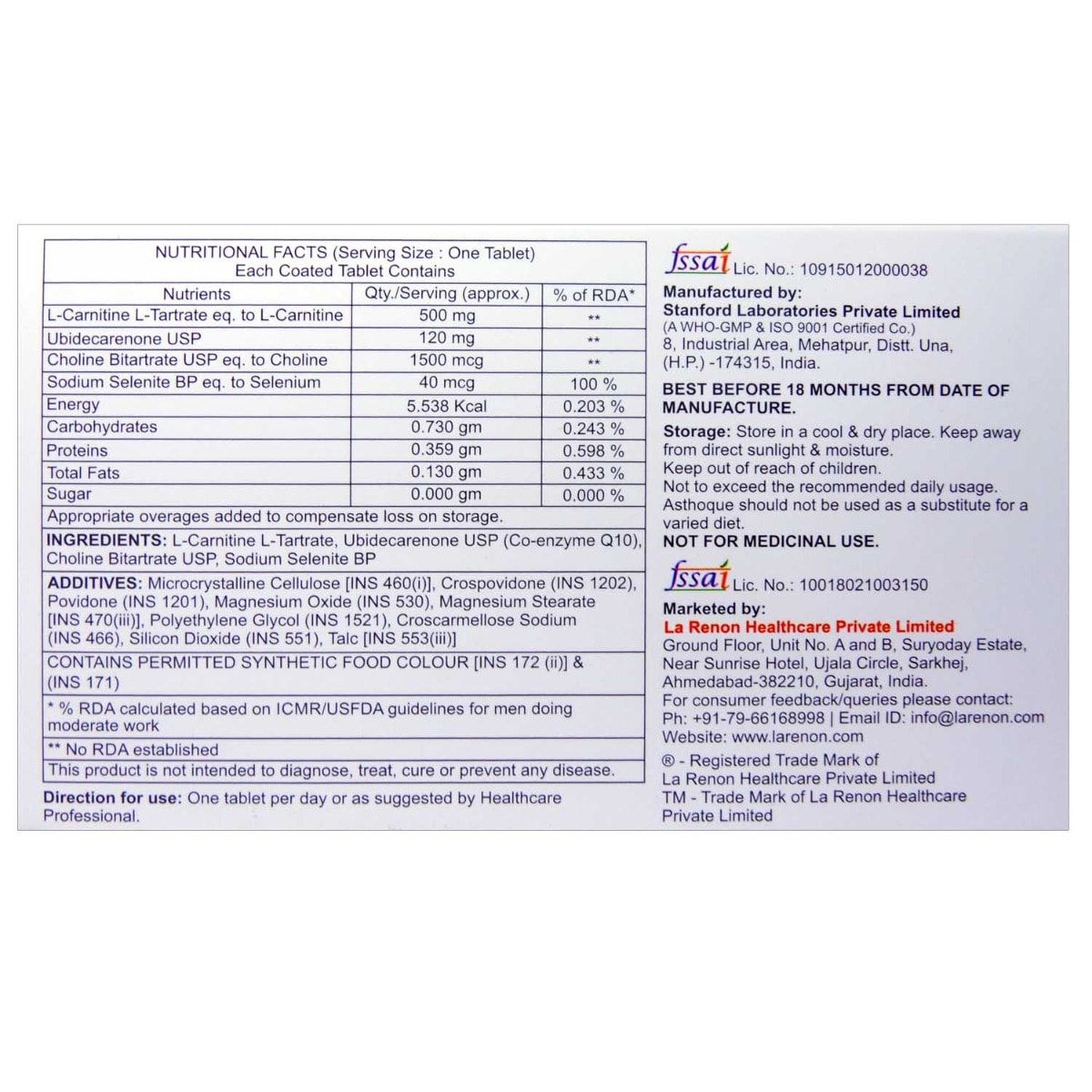 Asthoque Tablet 10's Price, Uses, Side Effects, Composition - Apollo ...