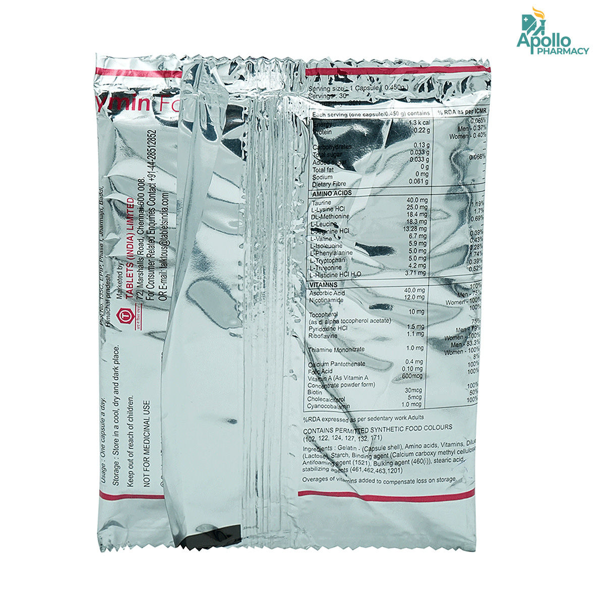 Astymin Forte Capsule | Uses, Side Effects, Price | Apollo Pharmacy