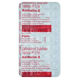Asthalin-2 Tablet | Uses, Side Effects, Price | Apollo Pharmacy