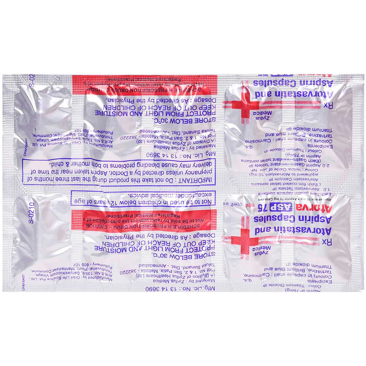 Atorva ASP 75 Capsule | Uses, Side Effects, Price | Apollo Pharmacy