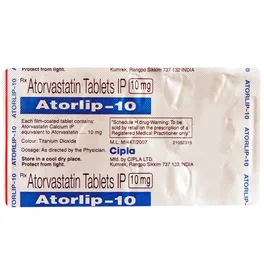 Atorlip 10 Tablet | Uses, Side Effects, Price | Apollo Pharmacy
