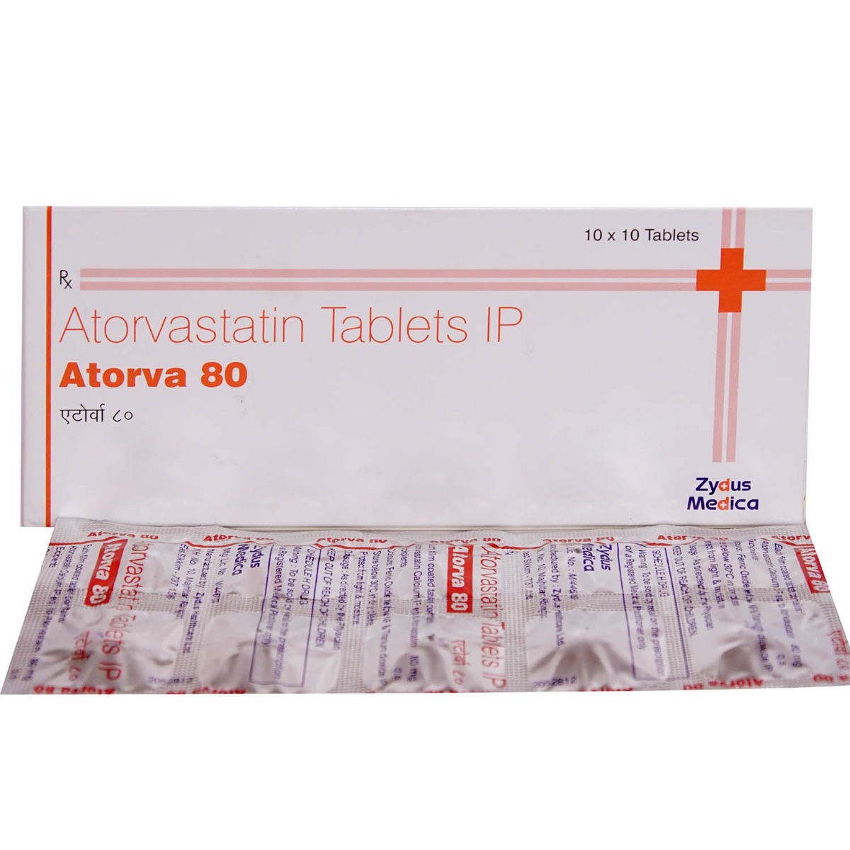 Atorva 80 Tablet 10's Price, Uses, Side Effects, Composition - Apollo ...