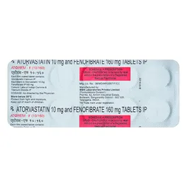 Atorem-F 10 Tablet | Uses, Side Effects, Price | Apollo Pharmacy