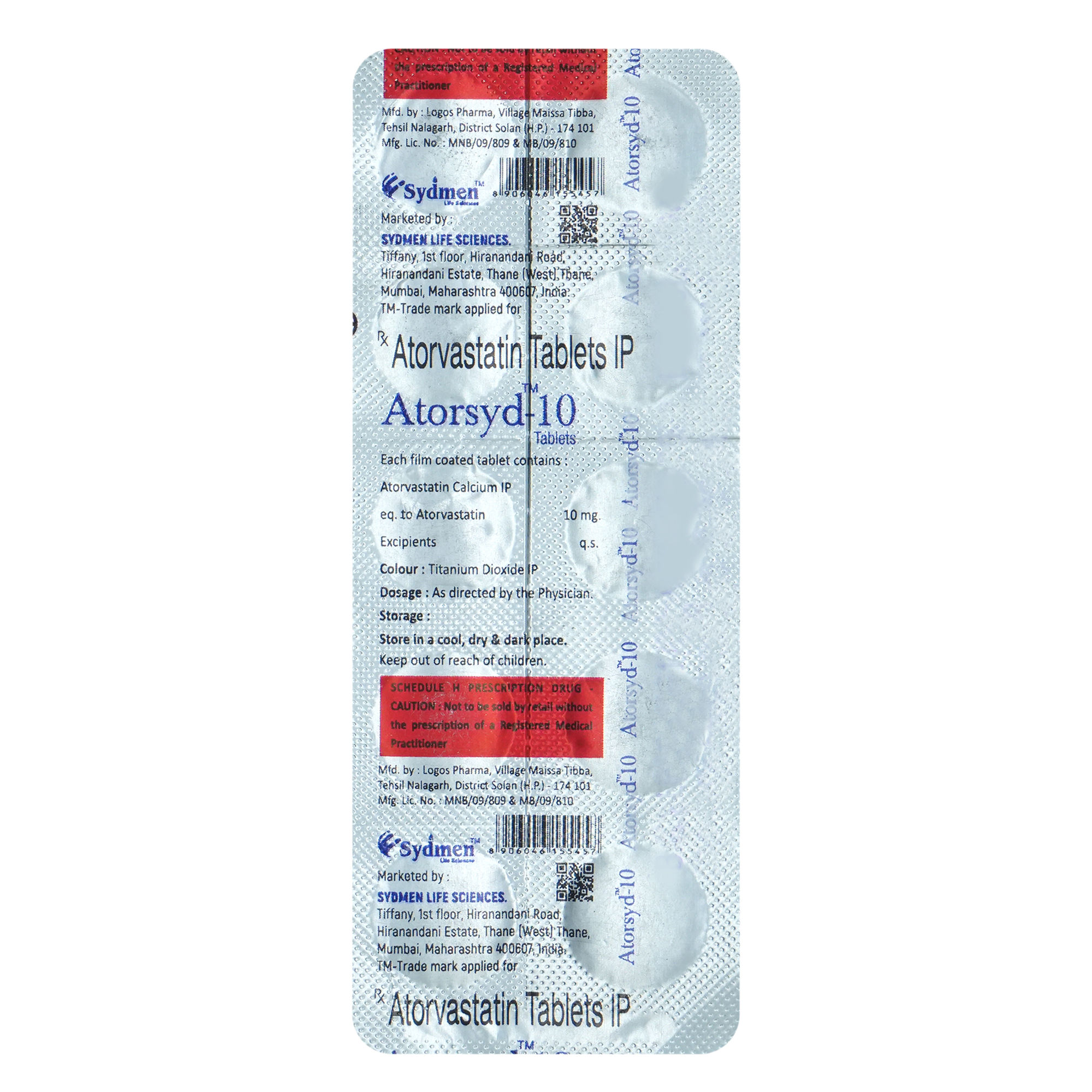 ATORSYD 10MG TABLET Price, Uses, Side Effects, Composition - Apollo ...