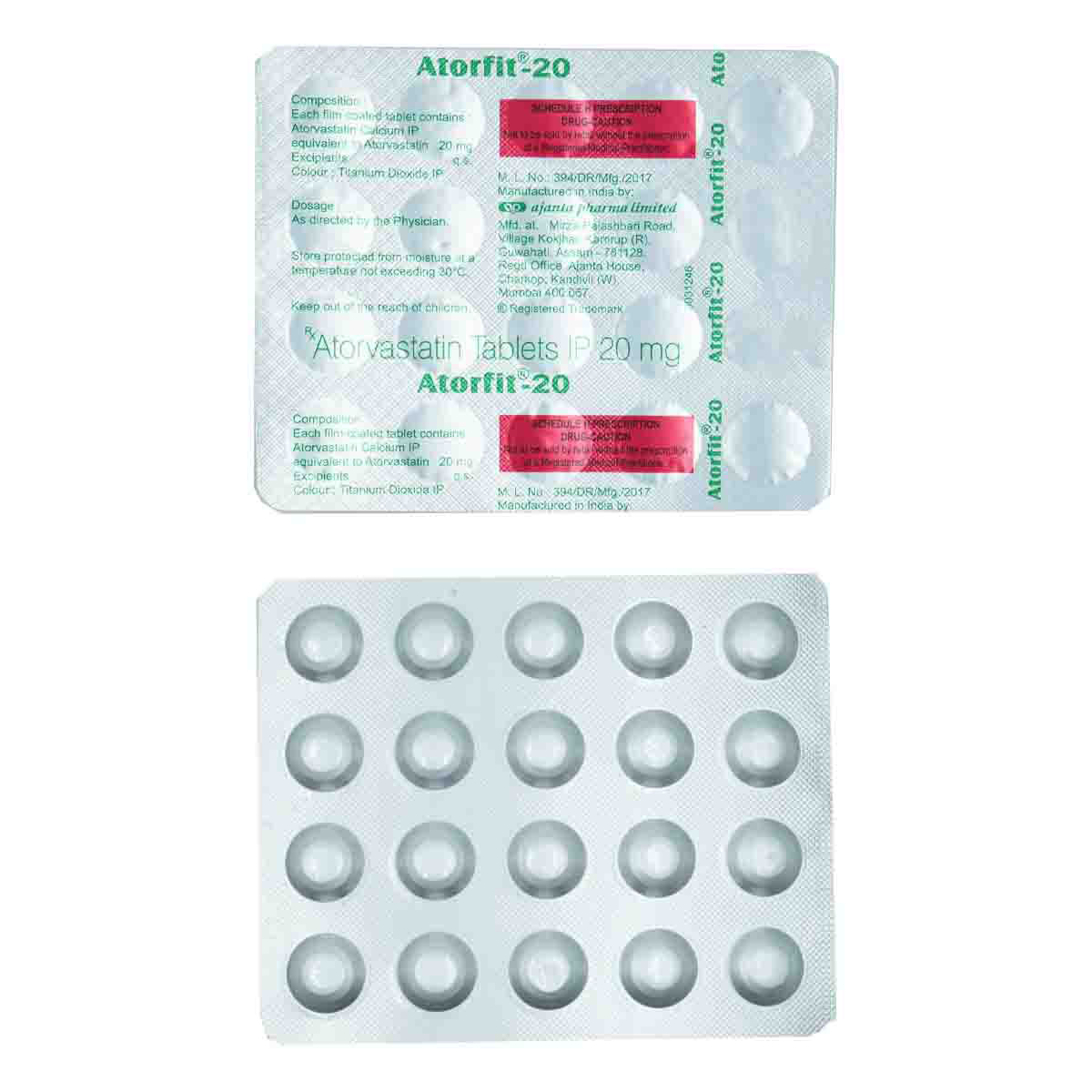 Atorfit-20 Tablet | Uses, Side Effects, Price | Apollo Pharmacy