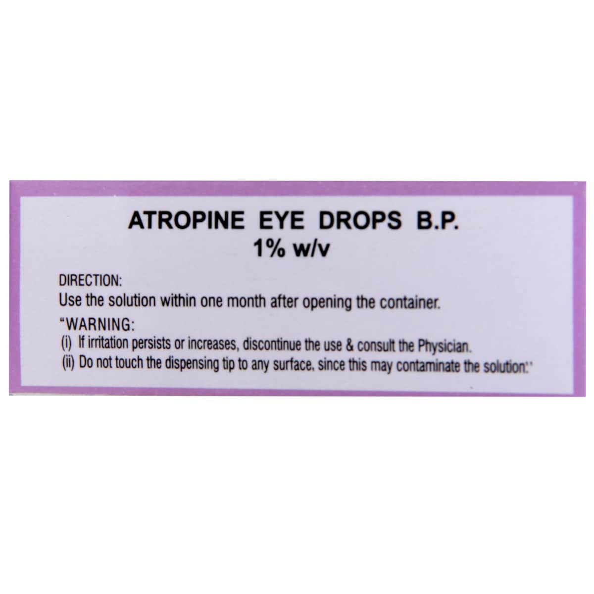 Atropine Eye Drops | Uses, Side Effects, Price | Apollo Pharmacy