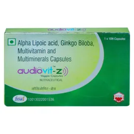 Audiovit-Z Veggie Capsule | Uses, Side Effects, Price | Apollo Pharmacy