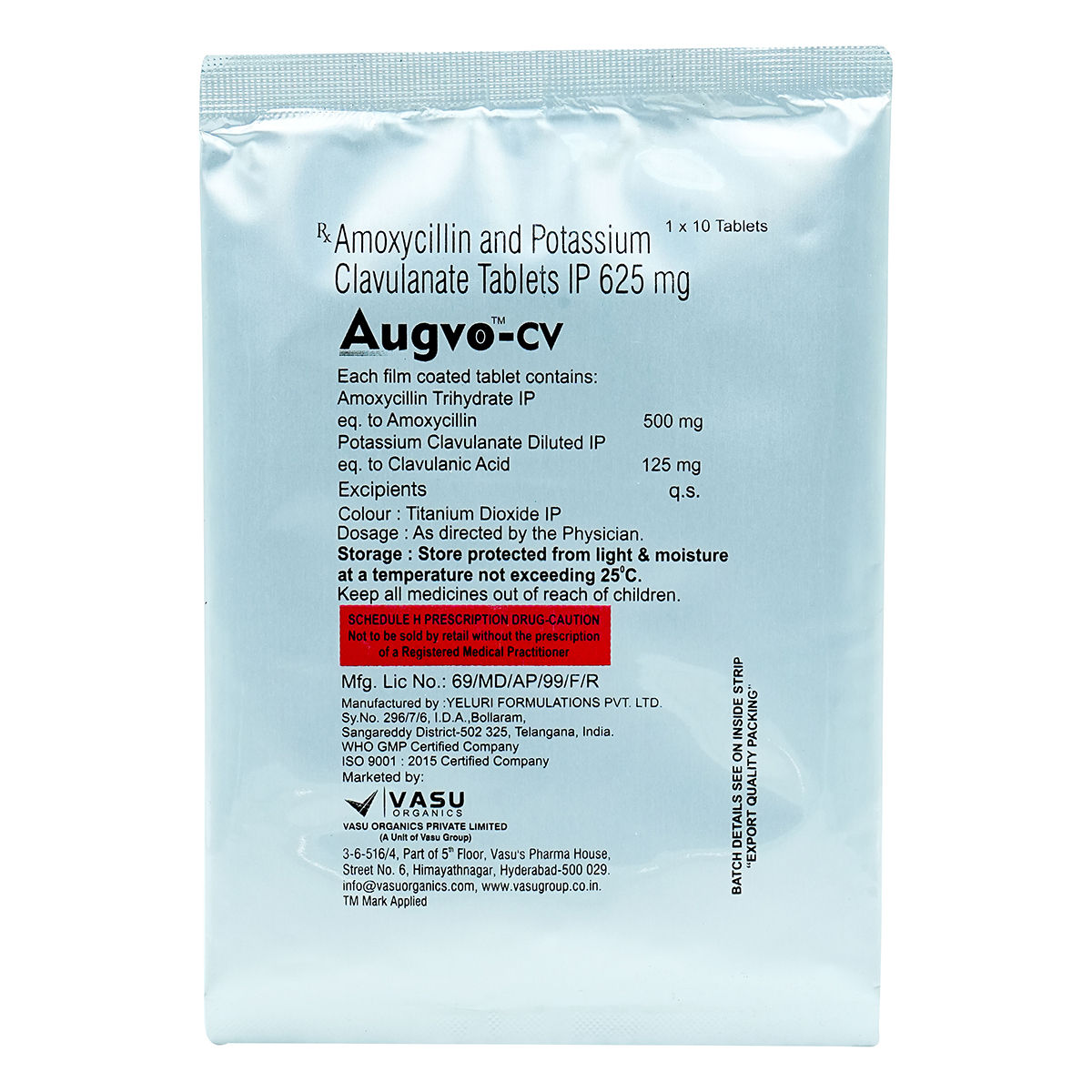 Augvo-CV Tablet | Uses, Side Effects, Price | Apollo Pharmacy