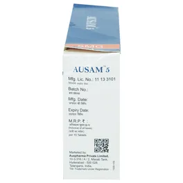 Ausam 5 Tablet | Uses, Side Effects, Price | Apollo Pharmacy