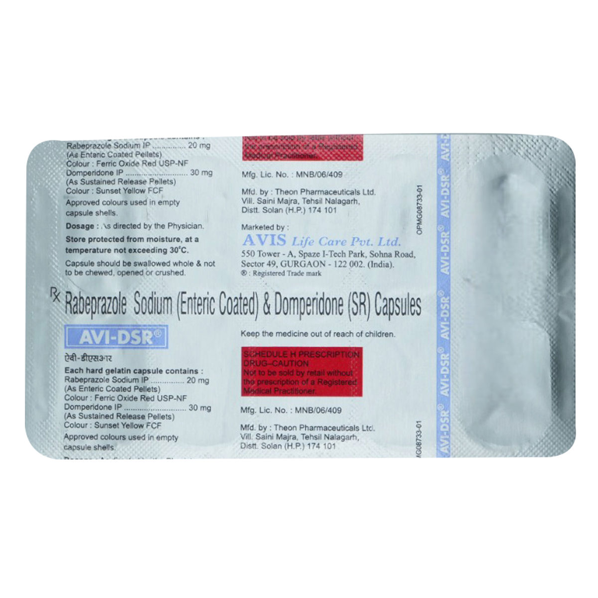 Avi DSR Capsule 10's Price, Uses, Side Effects, Composition - Apollo ...