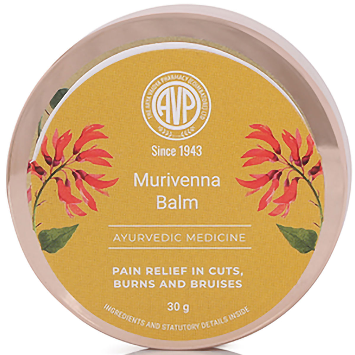 Buy AVP Murivenna Balm, 30 gm | 19 Minutes Delivery | Apollo Pharmacy