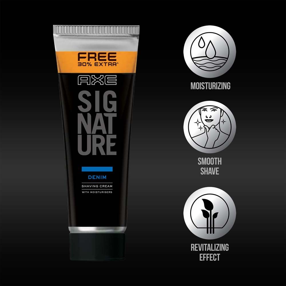 Axe Signature Denim Shaving Cream, 78 gm Price, Uses, Side Effects ...