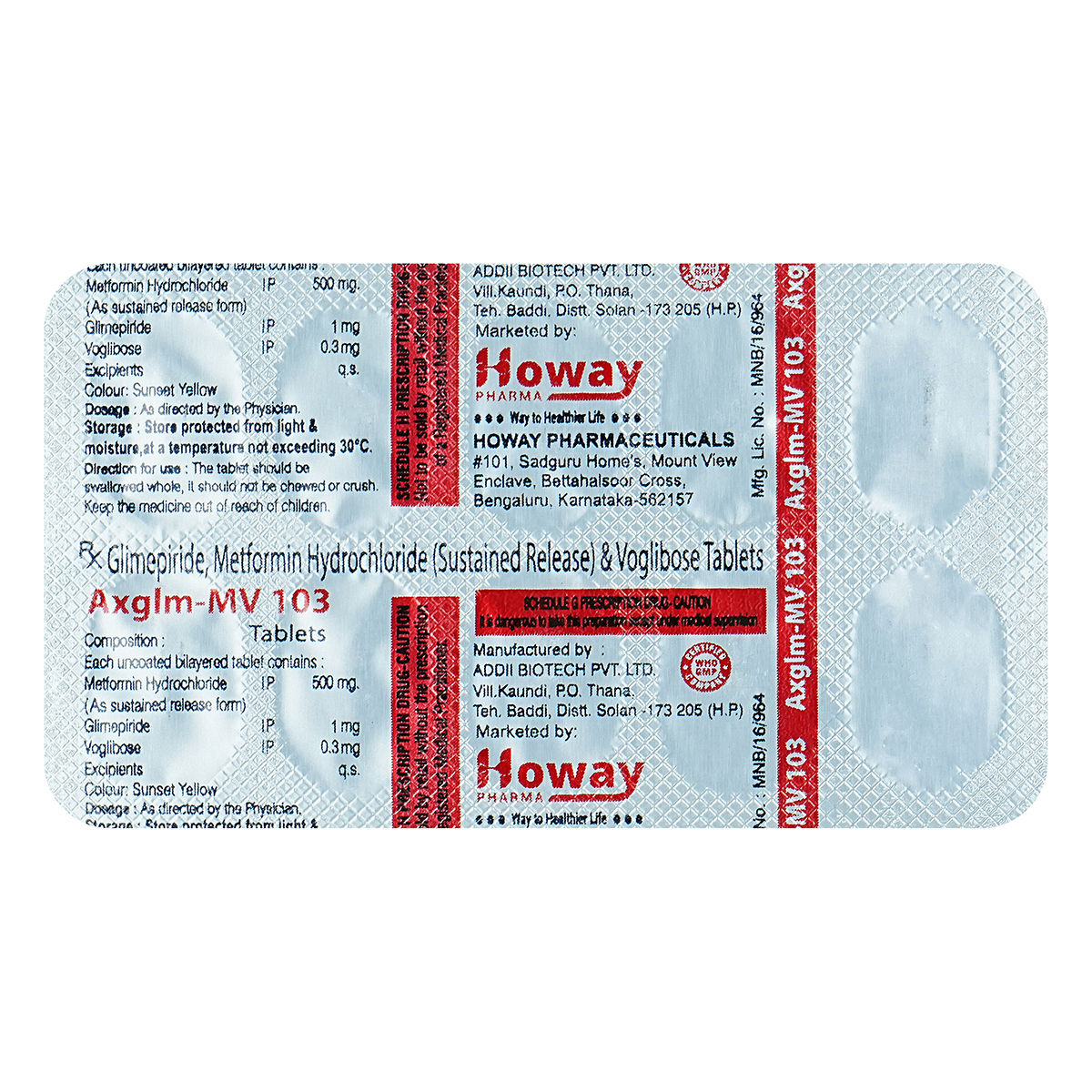 Axglm-MV 103 Tablet | Uses, Side Effects, Price | Apollo Pharmacy