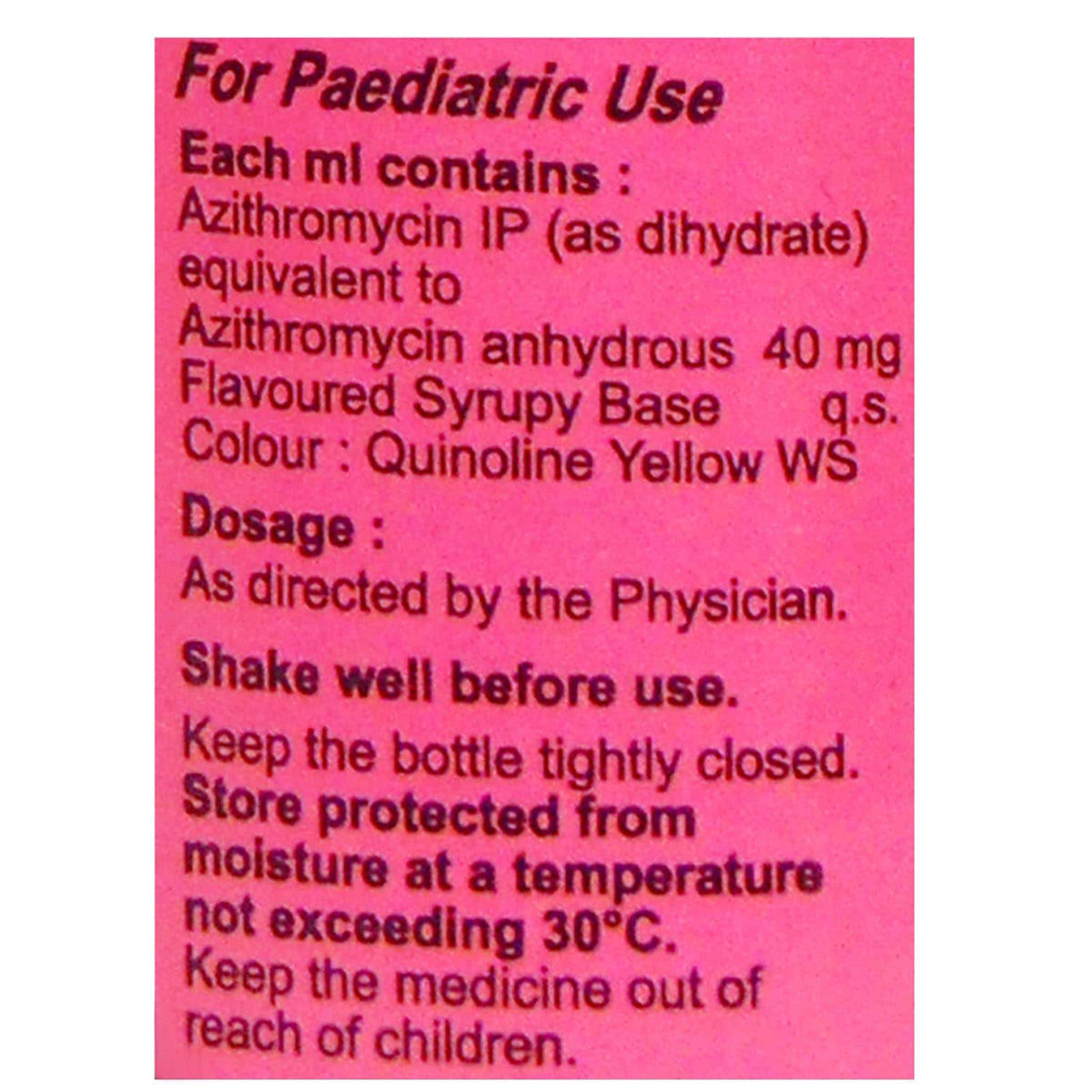 Azithral 200 Liquid 15 ml Price, Uses, Side Effects, Composition ...