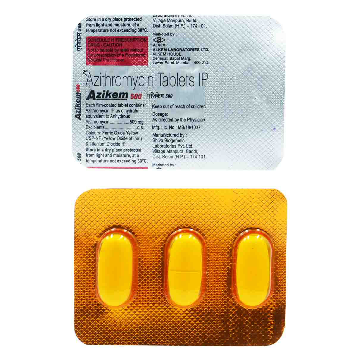Azikem 500 mg Tablet | Uses, Side Effects, Price | Apollo Pharmacy