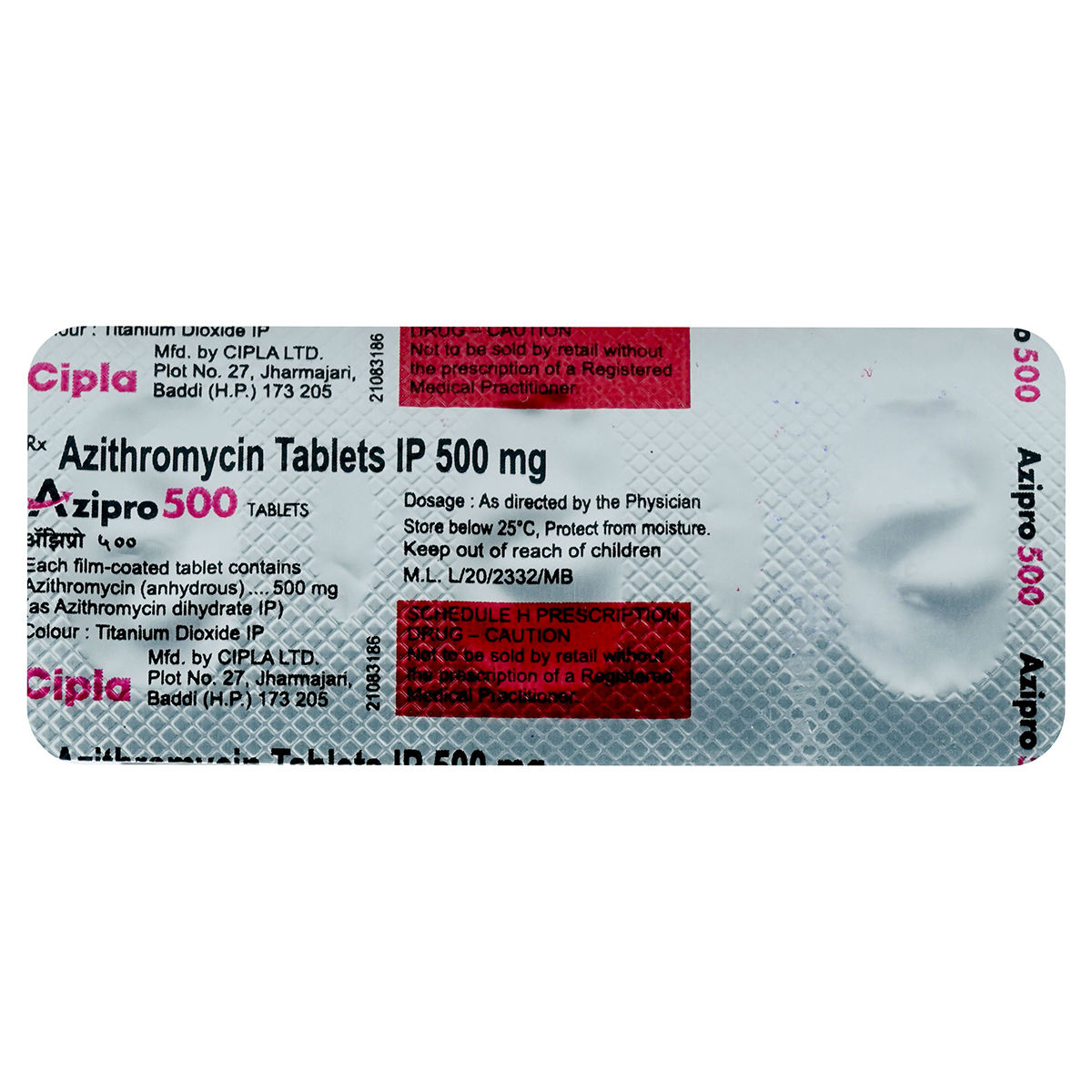Azipro 500 Tablet | Uses, Side Effects, Price | Apollo Pharmacy