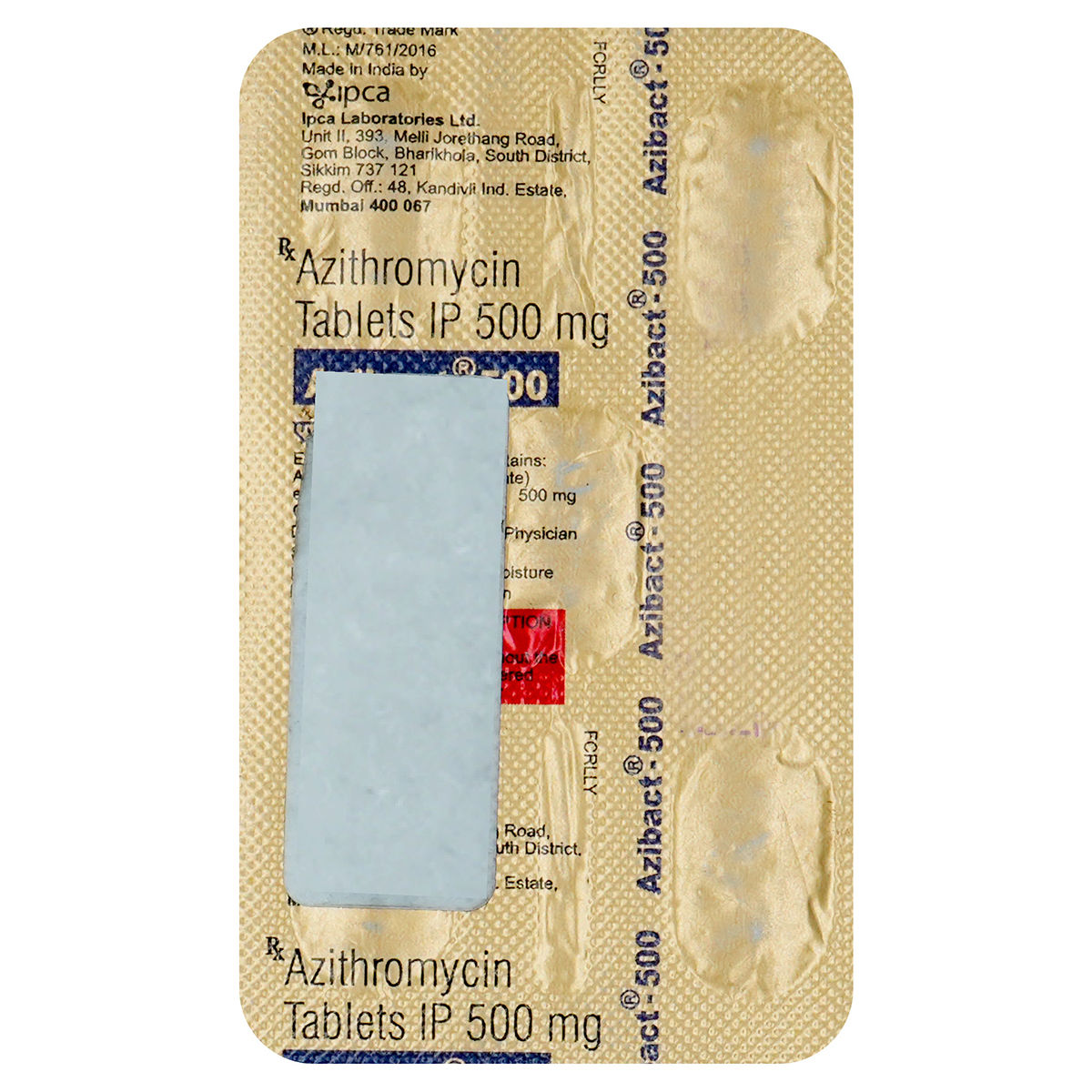 Azibact SI 500 mg Tablet | Uses, Side Effects, Price | Apollo Pharmacy