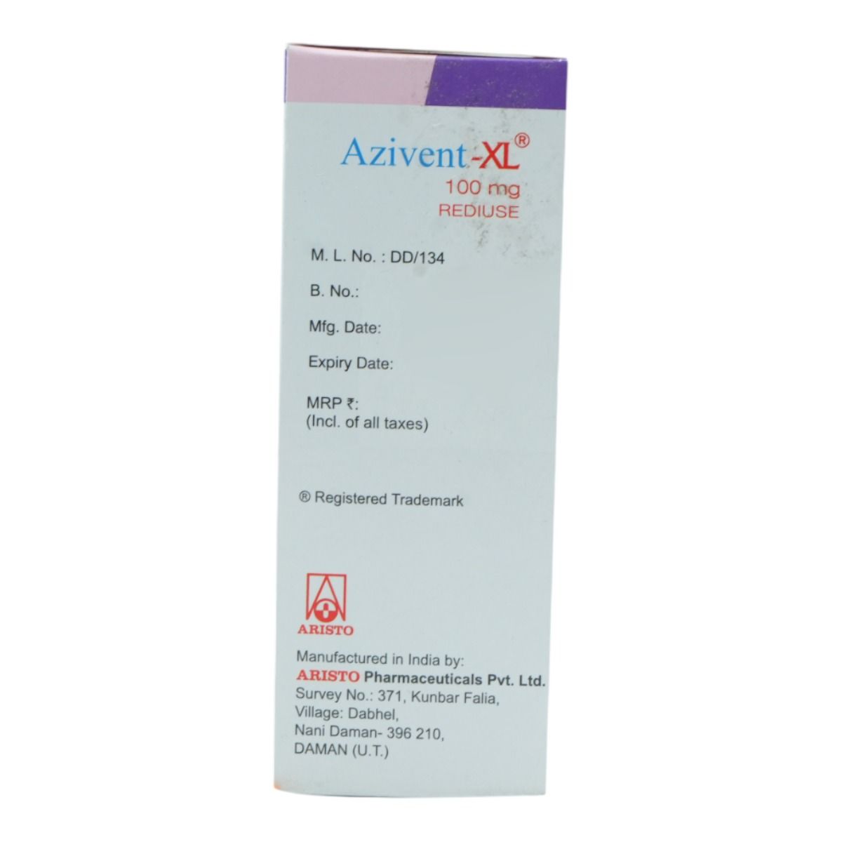 Azivent-XL 100 mg Oral Suspension 30 ml Price, Uses, Side Effects ...