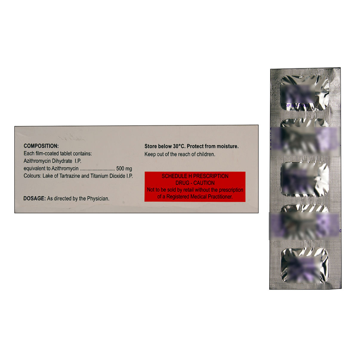 Azid 500 Tablet 5's Price, Uses, Side Effects, Composition - Apollo ...