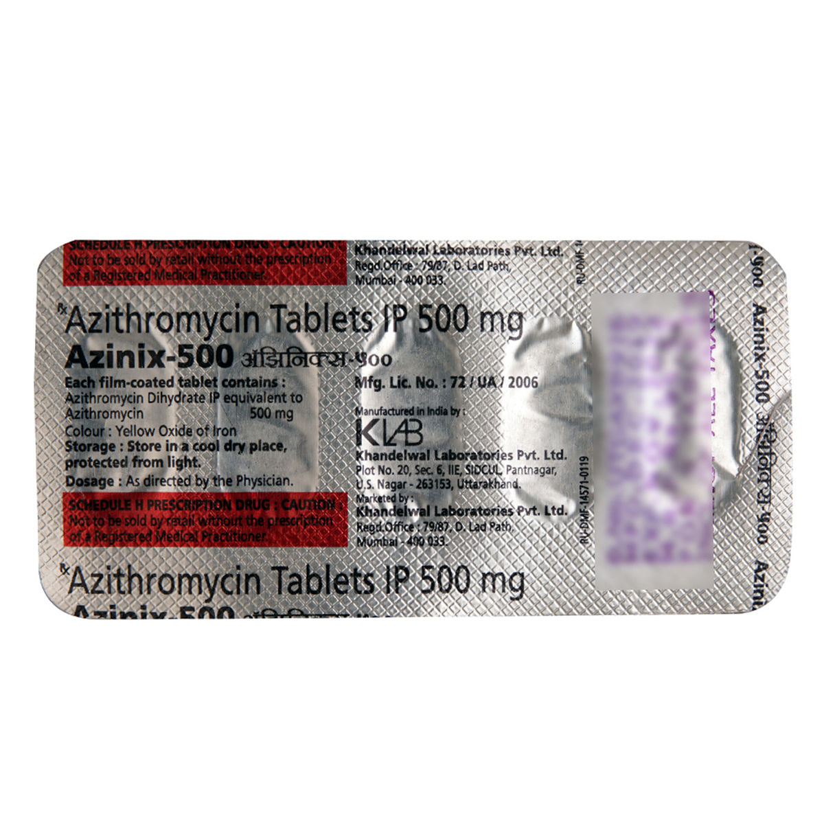 Azinix-500 Tablet | Uses, Side Effects, Price | Apollo Pharmacy