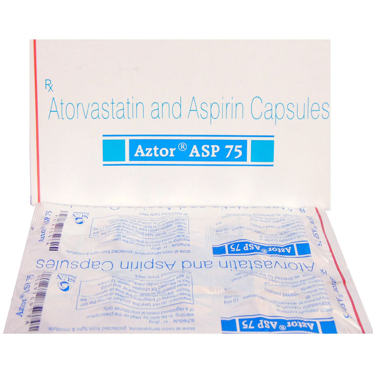 Aztor ASP 75 Capsule | Uses, Side Effects, Price | Apollo Pharmacy