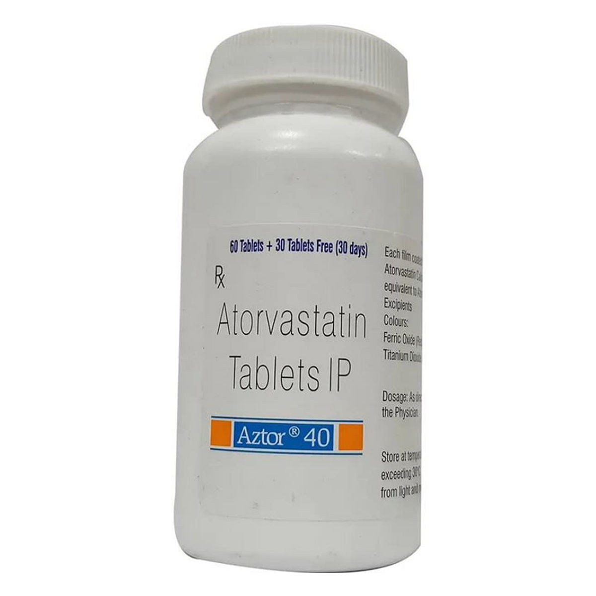 Aztor 40 Tablet (60+3 | Uses, Side Effects, Price | Apollo Pharmacy