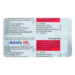 Aztofa XR 11 mg Tablet | Uses, Side Effects, Price | Apollo Pharmacy