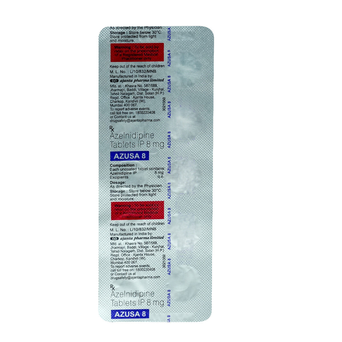 Azusa 8 Tablet | Uses, Side Effects, Price | Apollo Pharmacy