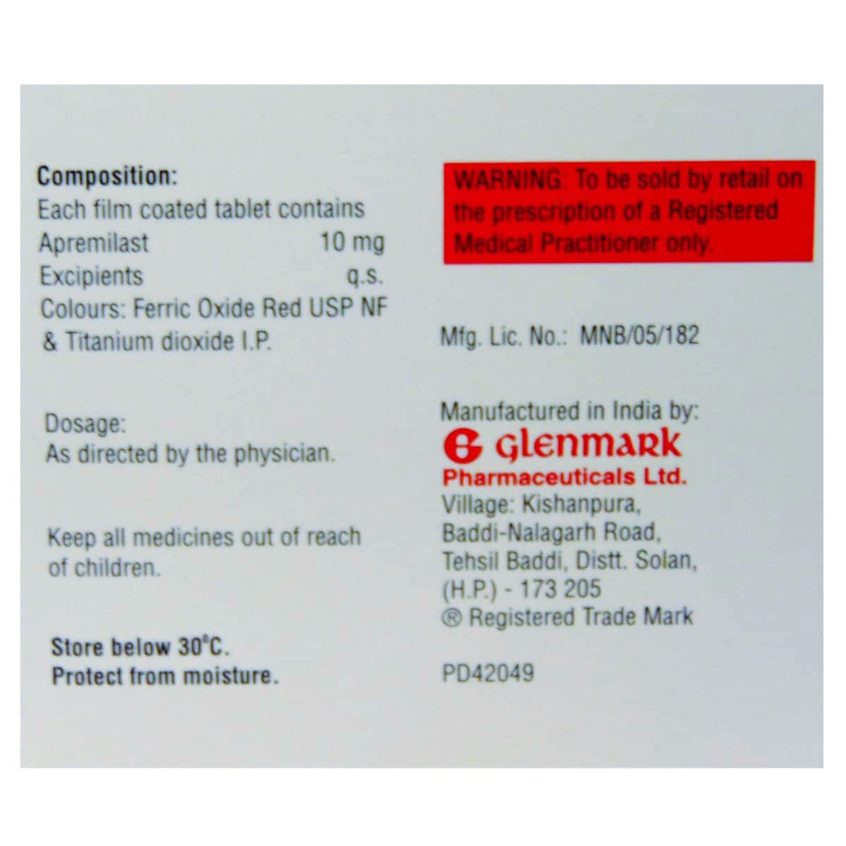 Aprezo 10 Tablet | Uses, Side Effects, Price | Apollo Pharmacy