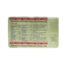 B-29 Gold Tablet | Uses, Side Effects, Price | Apollo Pharmacy