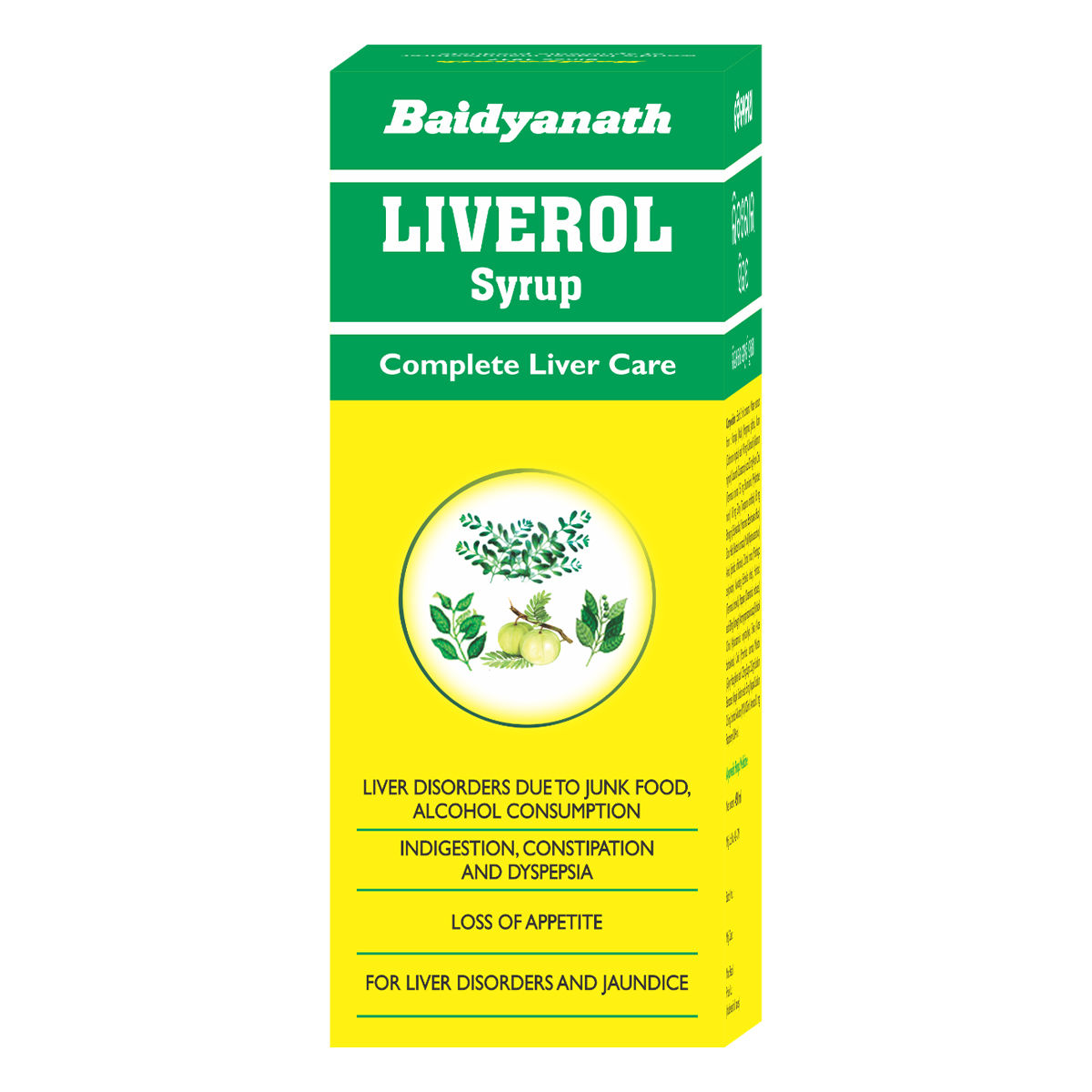 Baidyanath Liverol Syrup, 450 ml Price, Uses, Side Effects, Composition ...