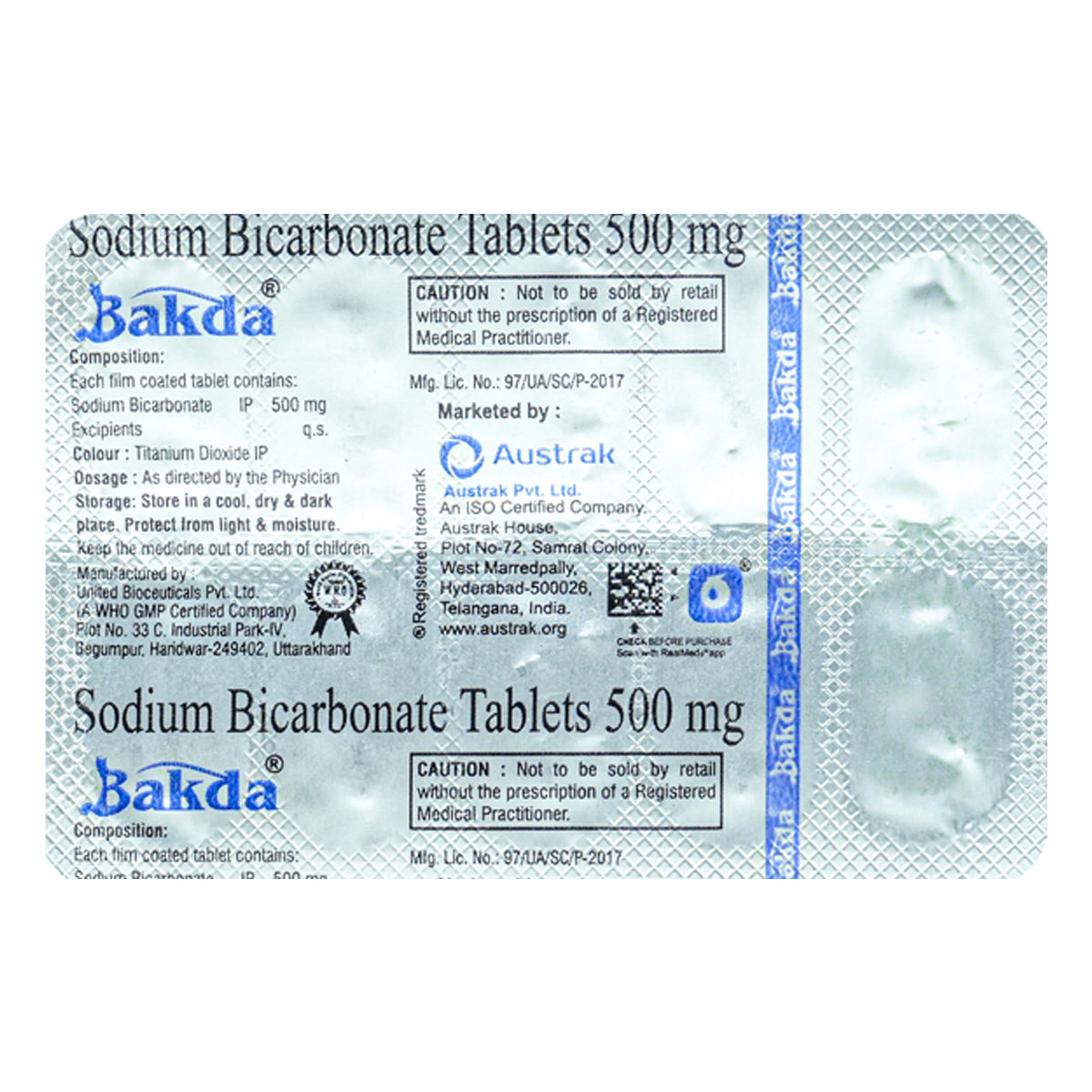 Bakda Tablet | Uses, Side Effects, Price | Apollo Pharmacy