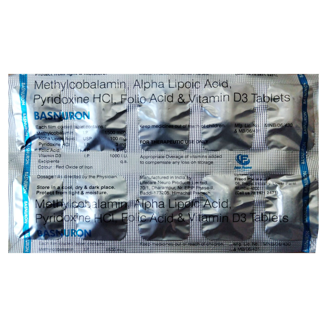 Basnuron Tablet | Uses, Side Effects, Price | Apollo Pharmacy